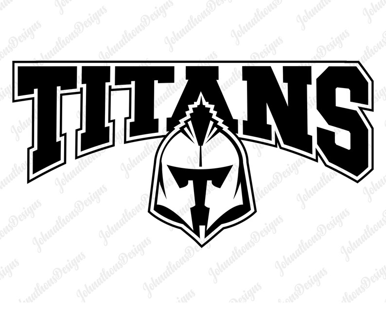 Titans Mascot Svg Titans Svg Digital Download Mascot - Etsy
