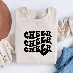 Cheer Svg, Wavy Stacked Svg, Digital Prints, Cheerleader Svg ...