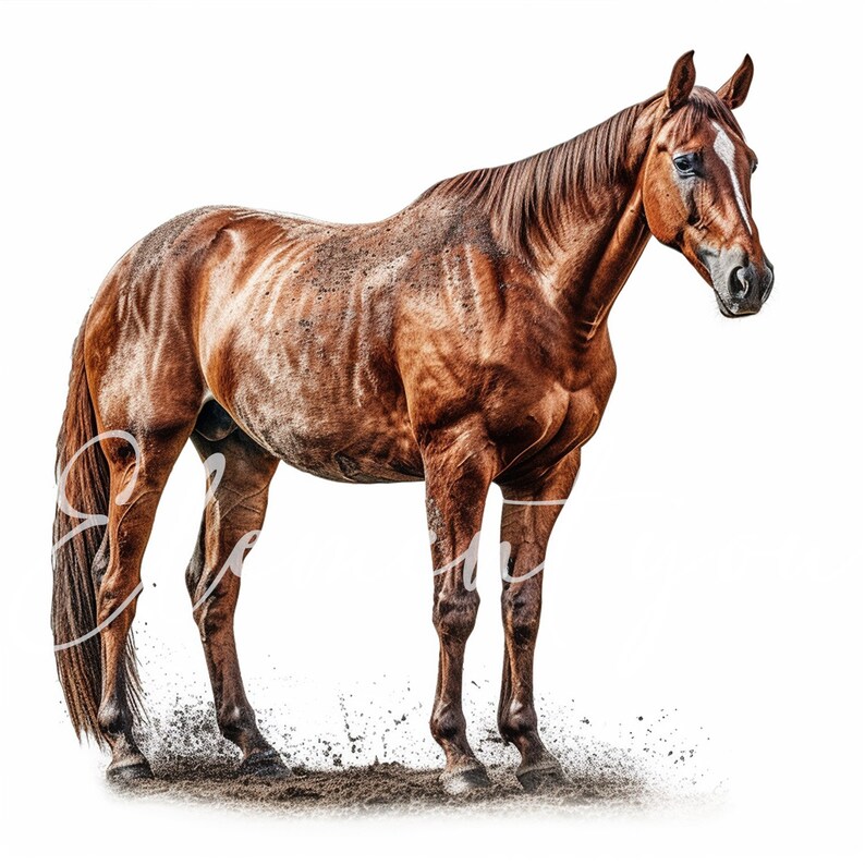 Morab Clipart 12 High Quality Jpgs Animal Jpg Horse - Etsy