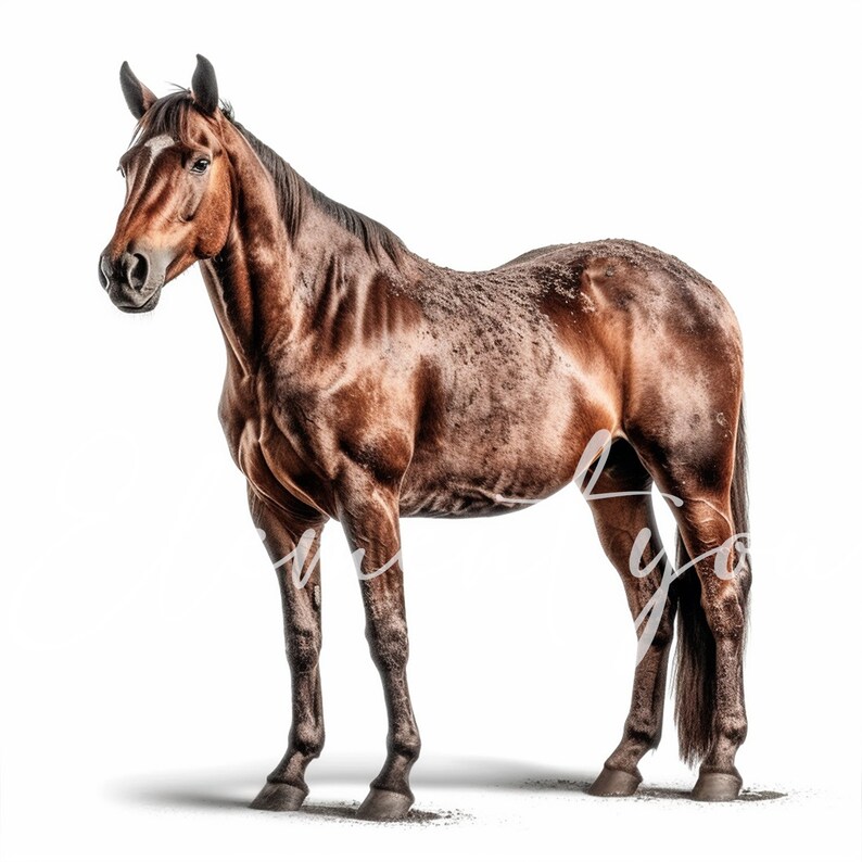 Morab Clipart 12 High Quality Jpgs Animal Jpg Horse - Etsy