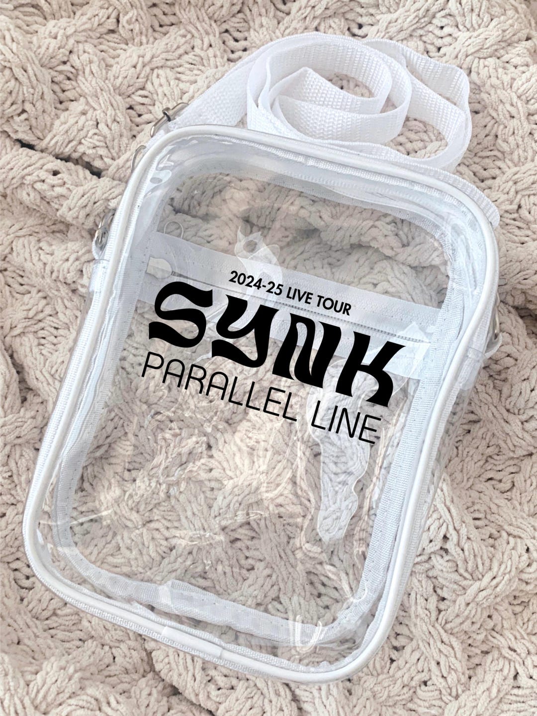 Aespa Synk Parallel Line Tour K-pop Bag Clear Stadium Bag Kpop Merch ...