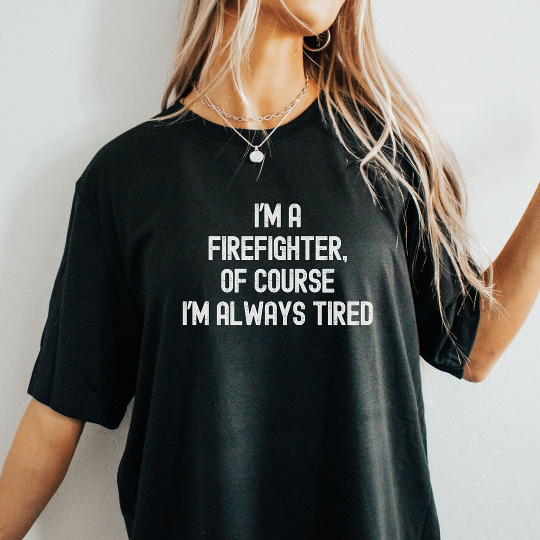 Firefighter Shirt, Female Firefighter Tee, Fire Department Shirt, Fire ...