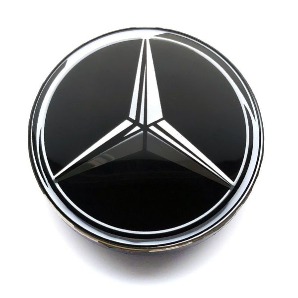 Mercedes Benz Wheel Center Cap Stickers - Etsy