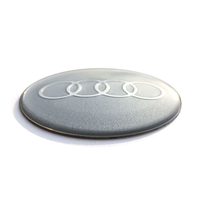 4 X 50mm 56mm 60mm 65mm Wheel Center Hub Caps Stickers Metal Emblems ...