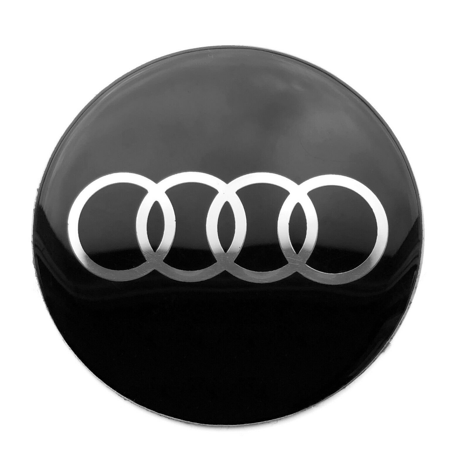 4 X 50mm 56mm 60mm 65mm Wheel Center Hub Caps Stickers Metal Emblems ...