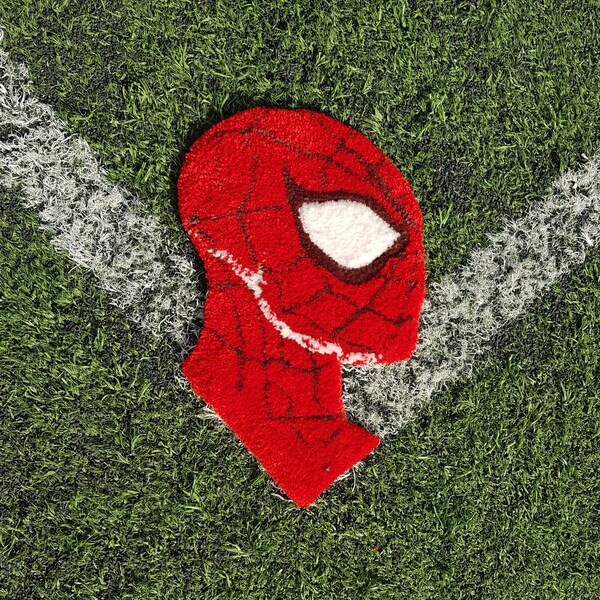 Spiderman Tufted Rug - Etsy
