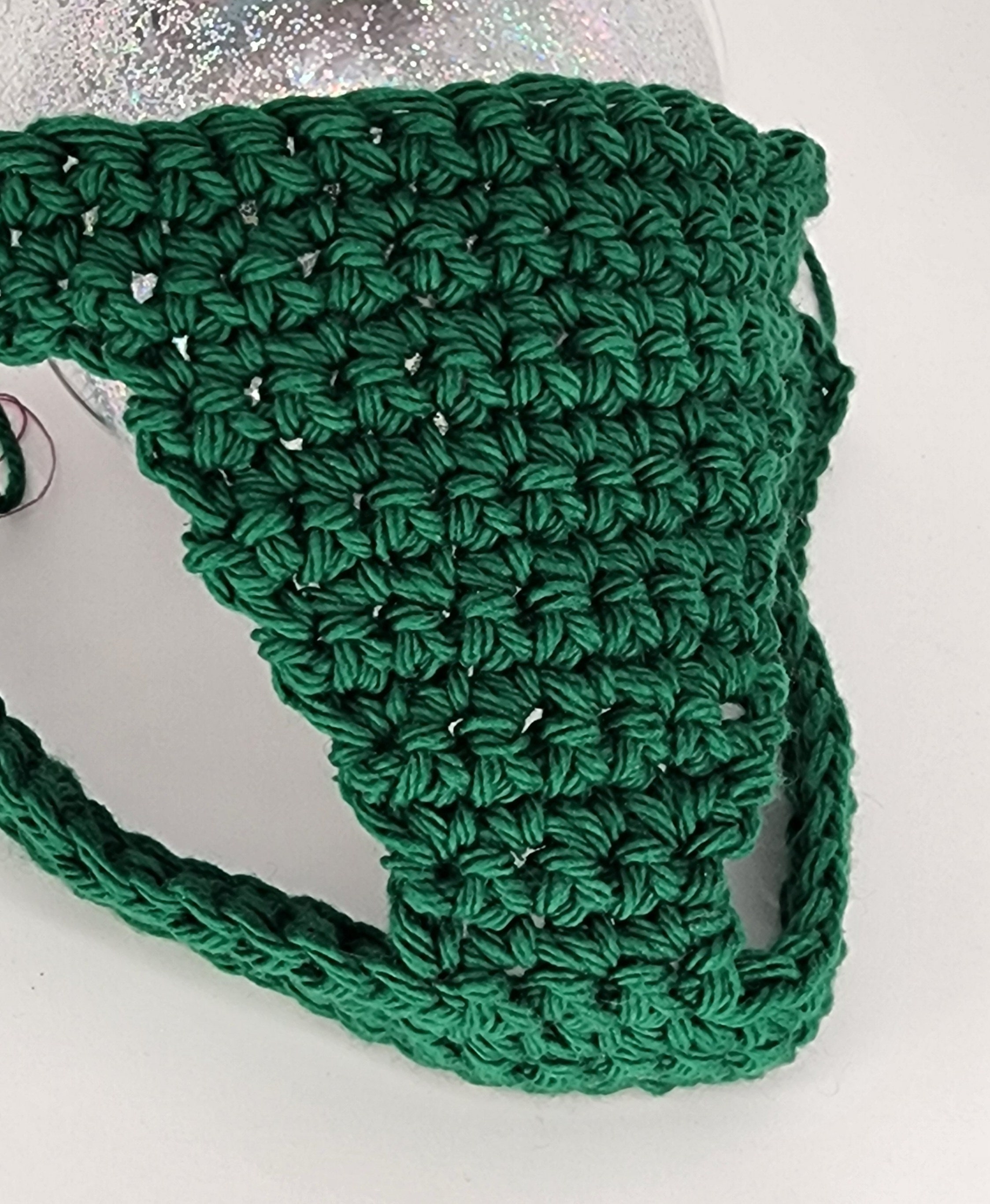 Small Crochet Dog Harness With Flowers, 100% Cotton, Handmade Harness ...