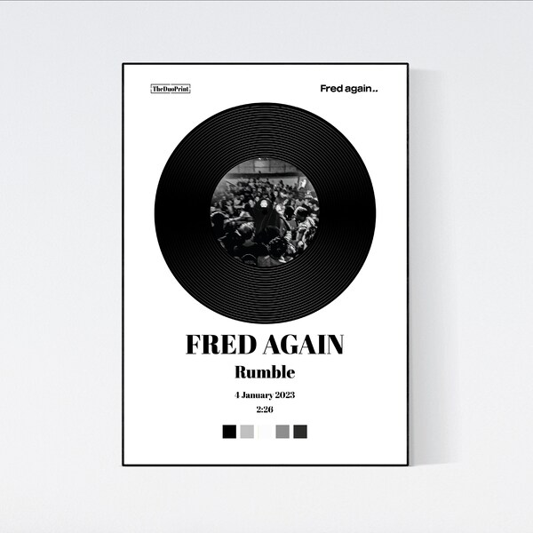 Fred Again Poster - Etsy