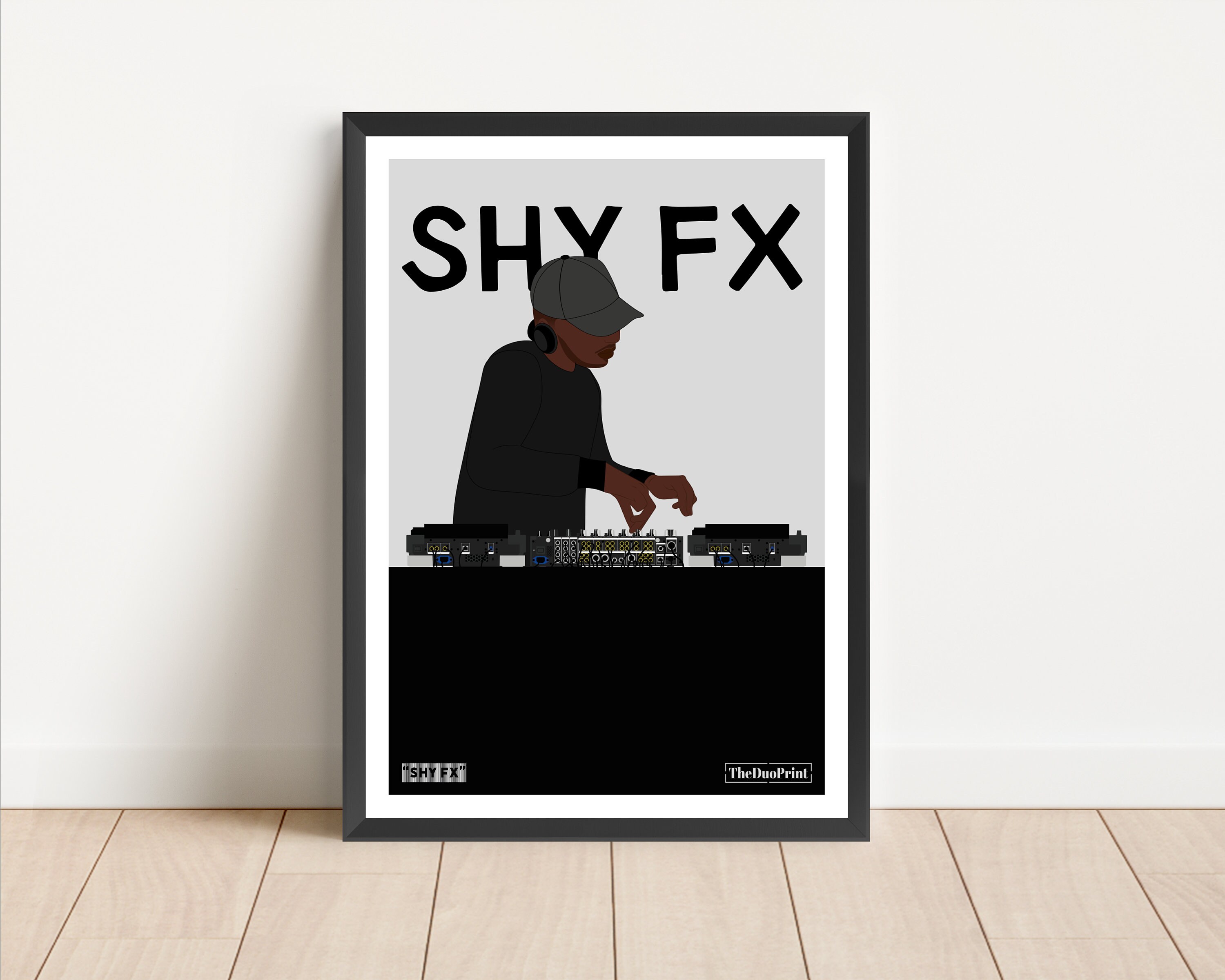 Shy FX | DJ Poster | Dnb Jungle House Techno Electronic DJ Art - Etsy