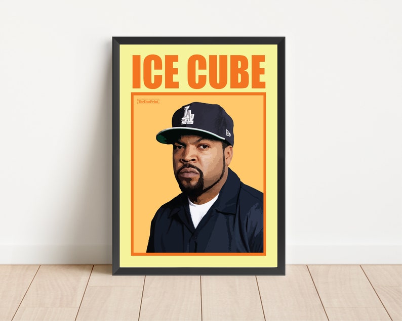 Ice Cube Poster Rap & Hip Hop Art - Etsy
