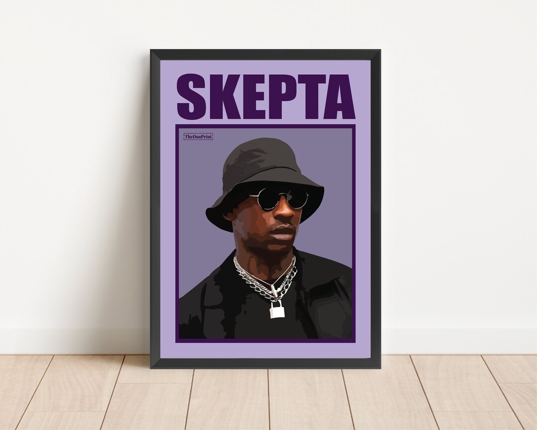 Skepta Poster | Rap & Hip Hop Art - Etsy