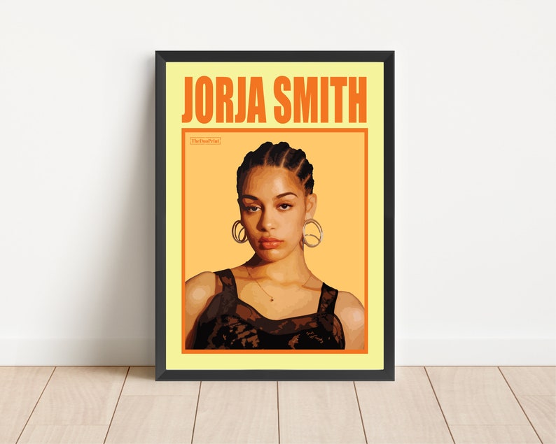 Jorja Smith Poster | Rnb & Hip Hop Art - Etsy