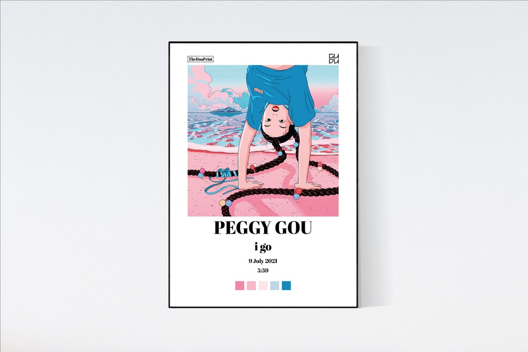 Peggy Gou i Go Song Cover Poster Electronic - Etsy