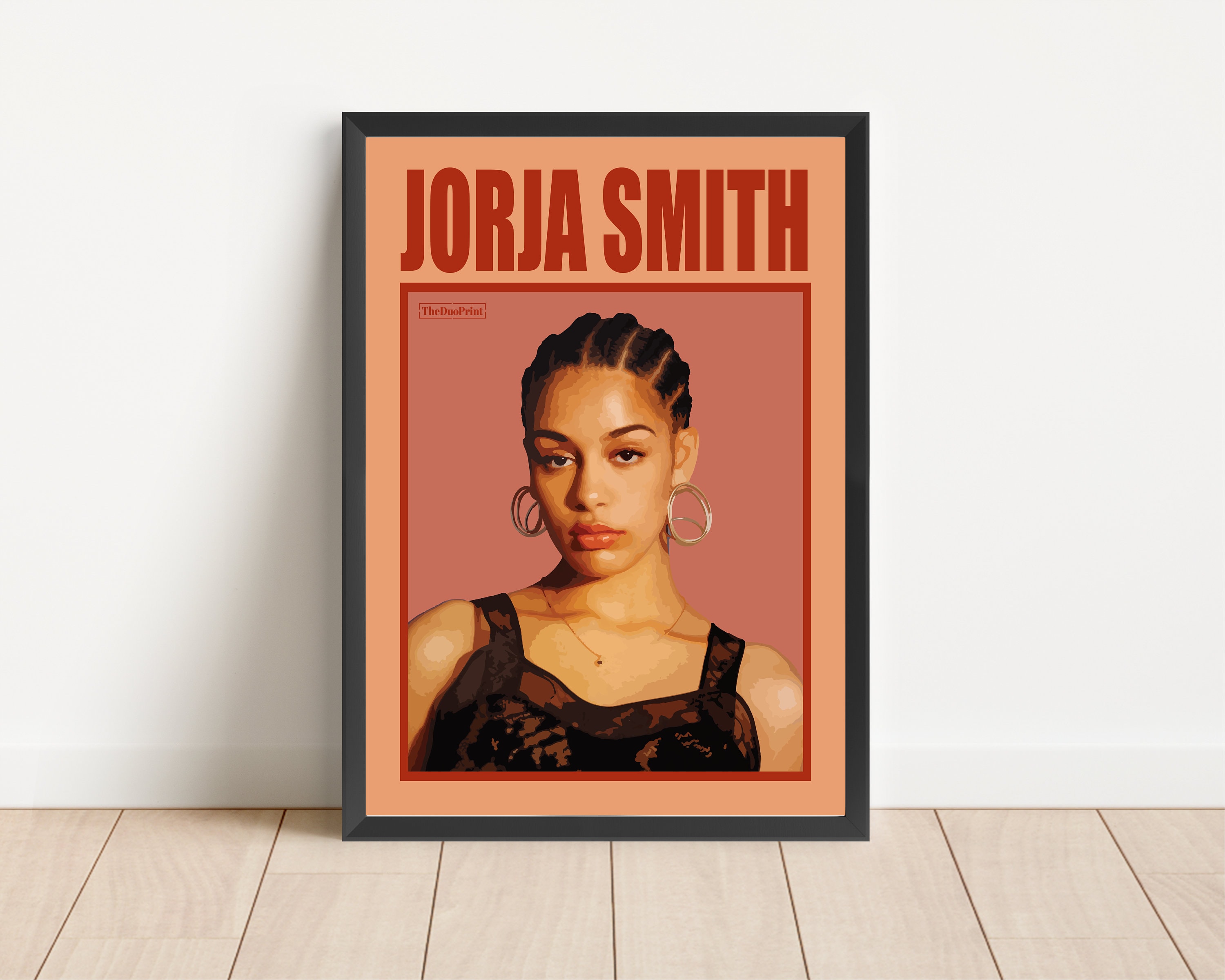 Jorja Smith Poster | Rnb & Hip Hop Art - Etsy