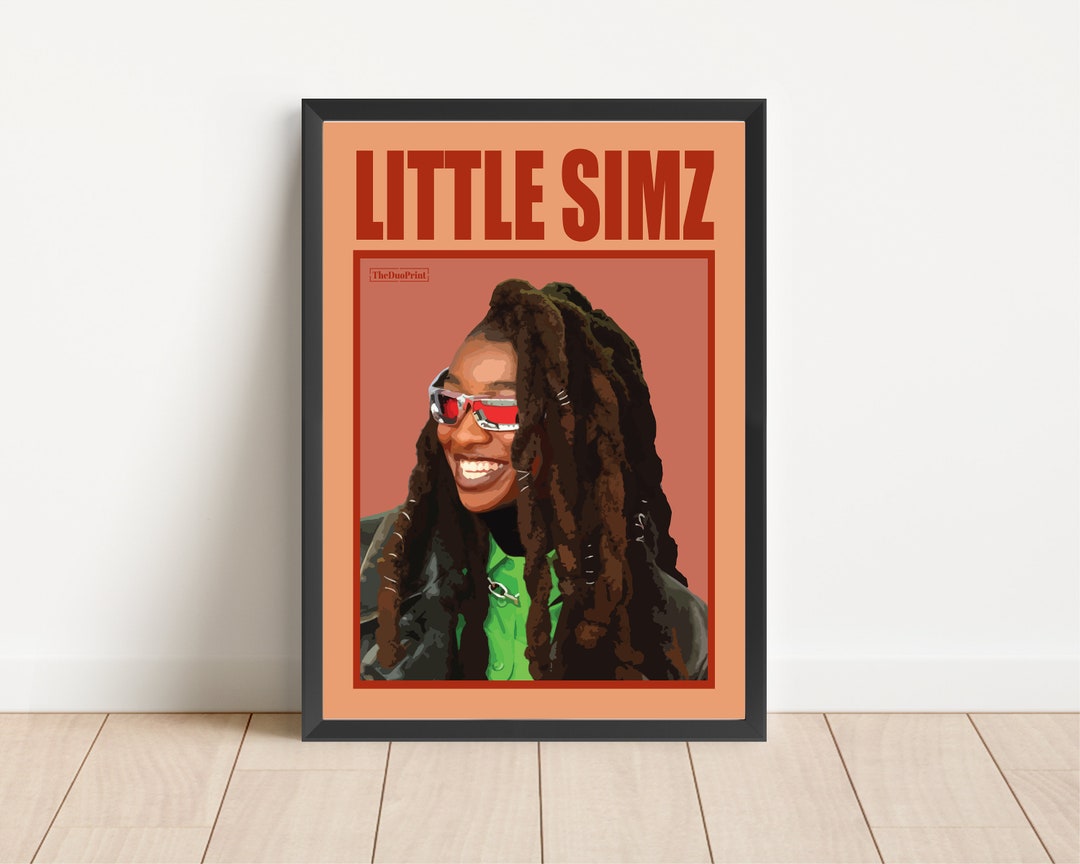 Little Simz Poster | Rnb & Hip Hop Art - Etsy UK