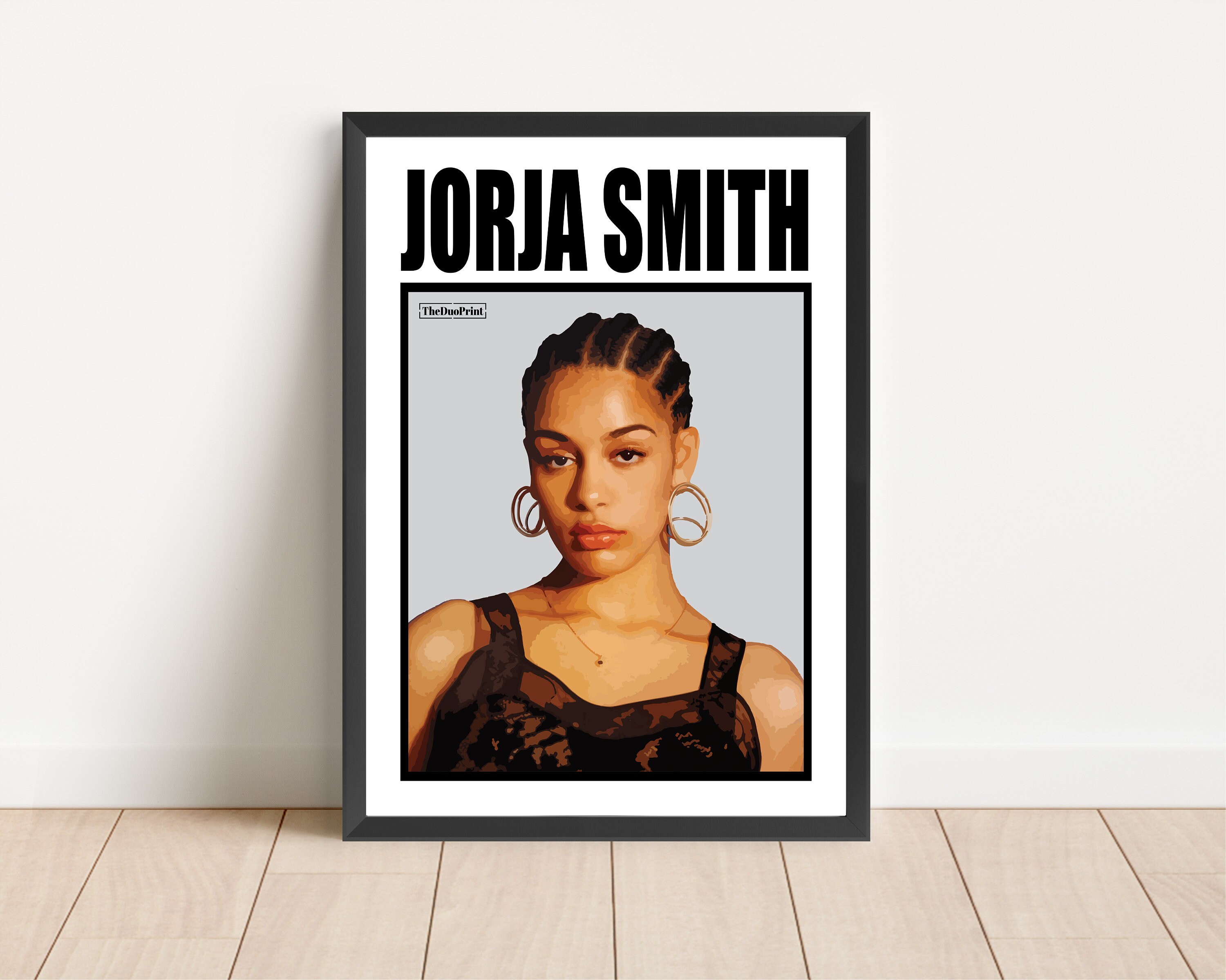 Jorja Smith Poster | Rnb & Hip Hop Art - Etsy