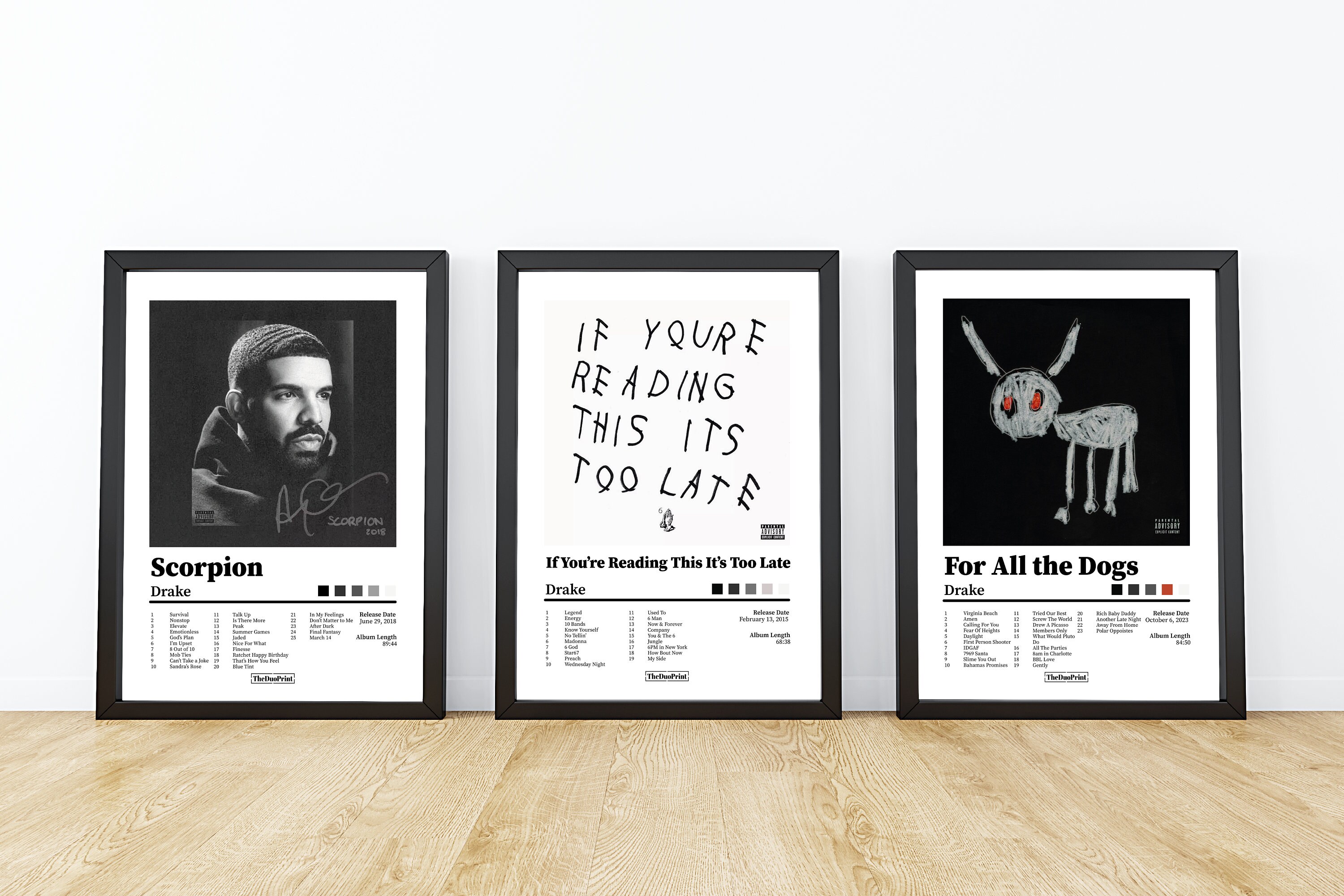 Drake Album Posters | Album Cover Posters | Hip Hop Rap Pop Music Art ...