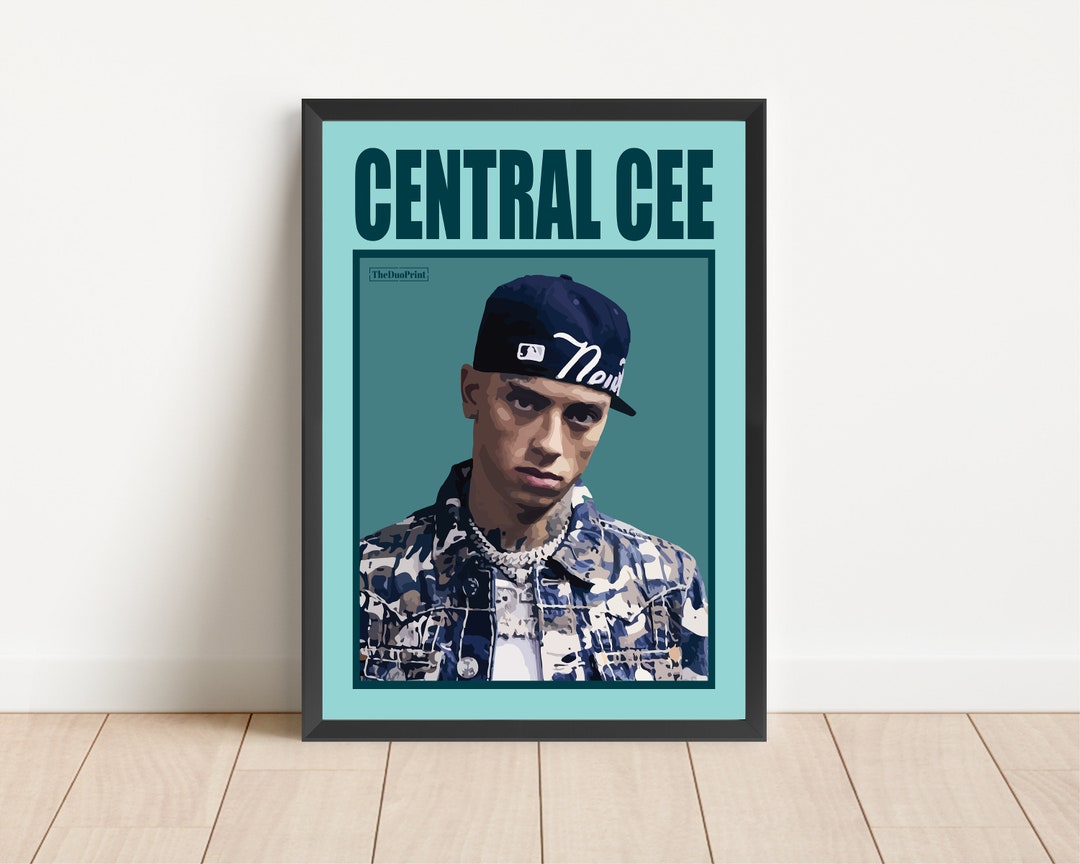 Central Cee Poster Rap & Hip Hop Art - Etsy