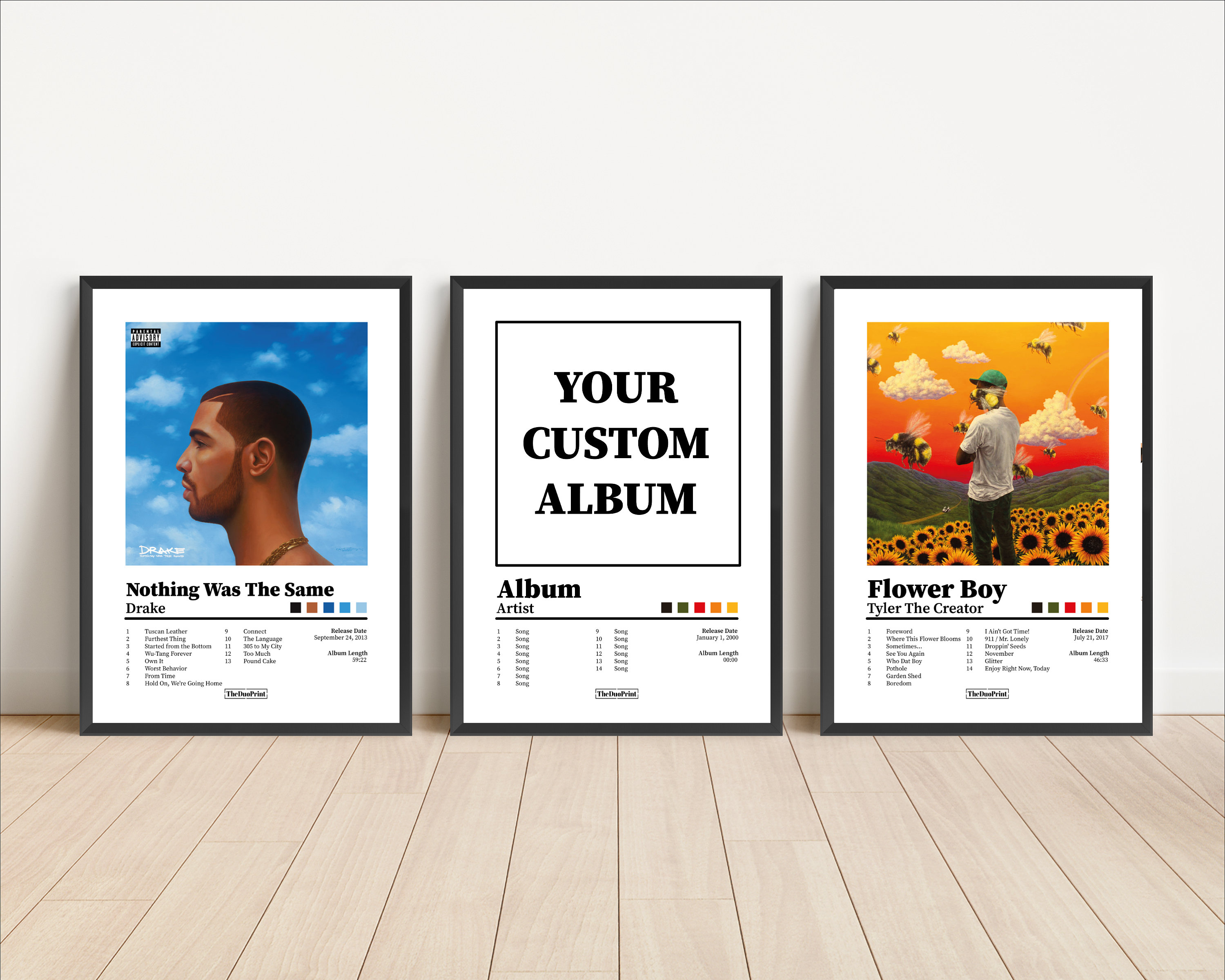 Custom Album Poster | Pop Rnb Hip Hop Music Art Poster Print ...