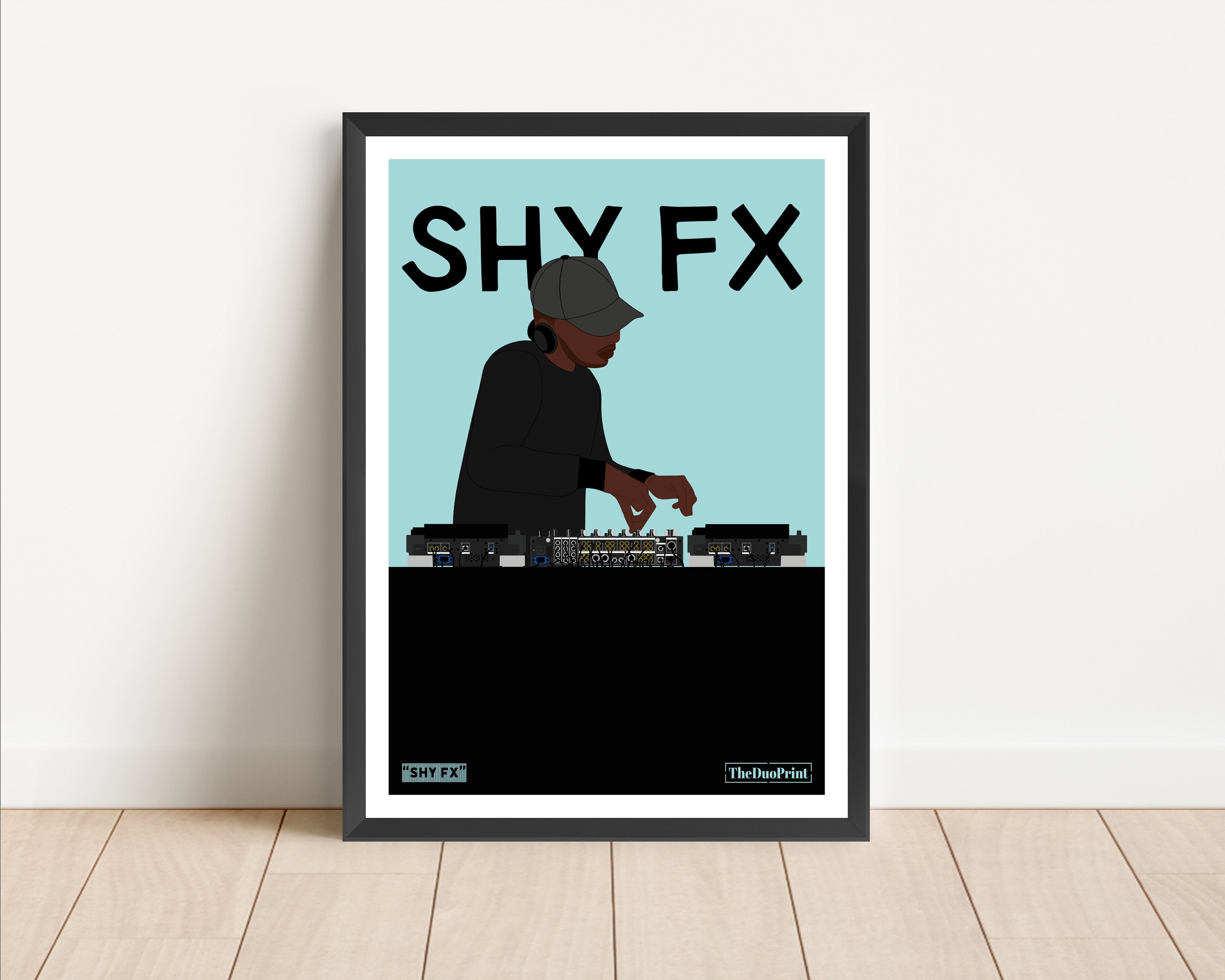 Shy FX DJ Poster Dnb Jungle House Techno Electronic DJ Art - Etsy