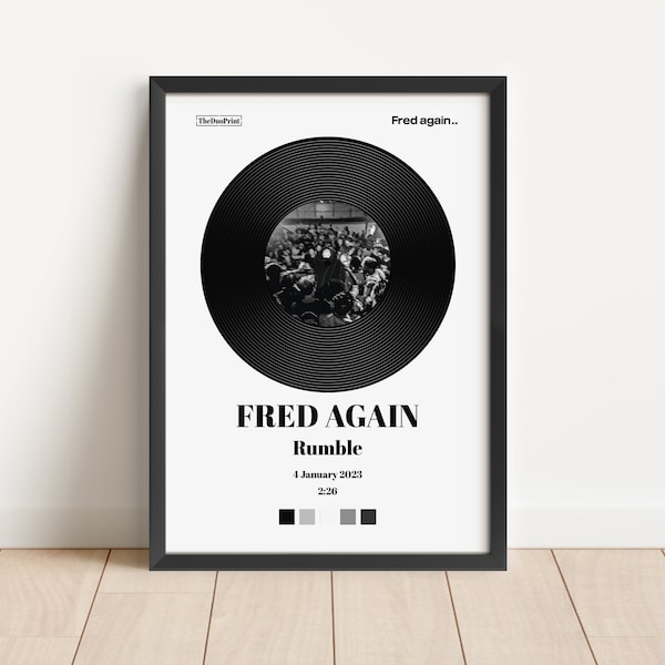 Fred Again Poster - Etsy UK