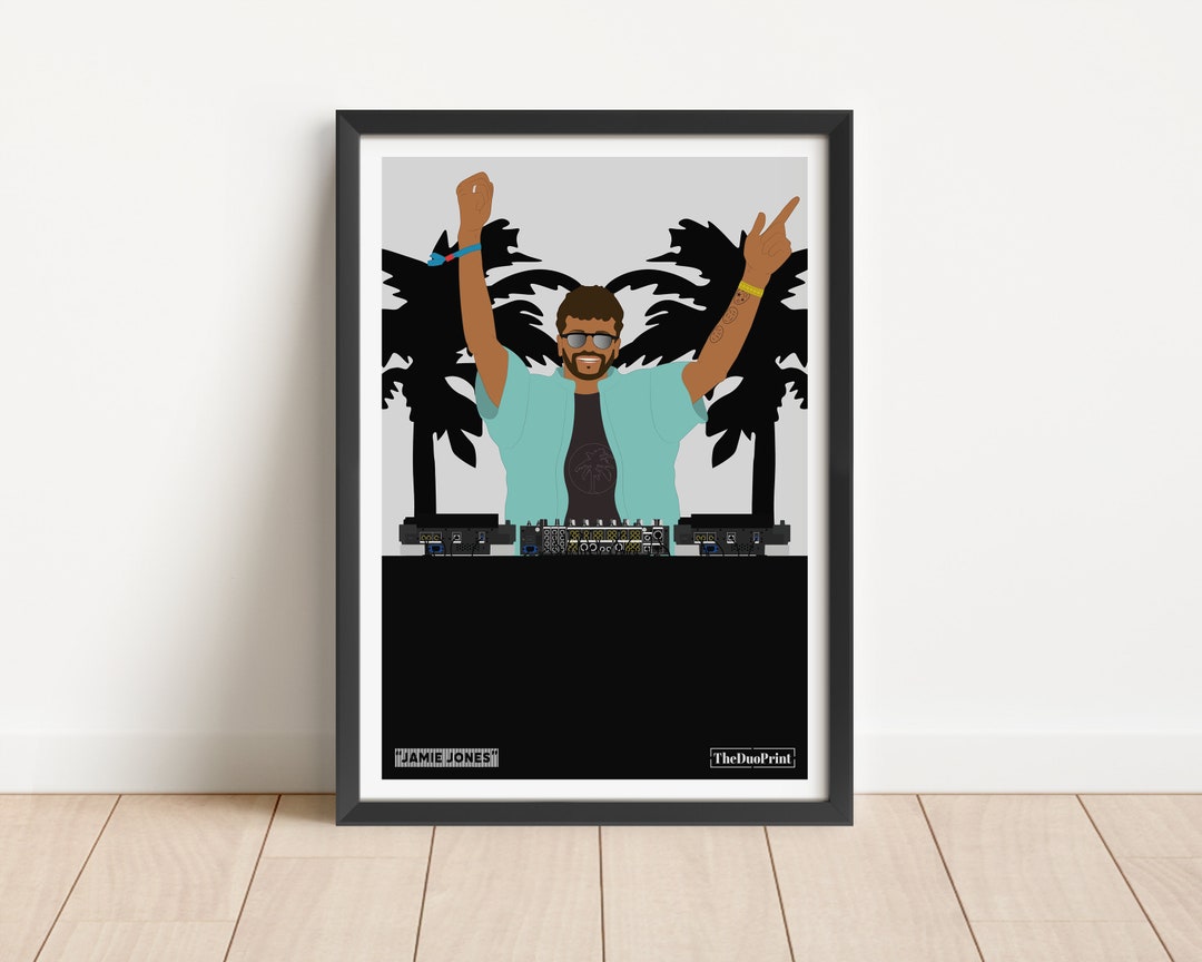 Jamie Jones | DJ Poster | House Techno Electronic DJ Art - Etsy