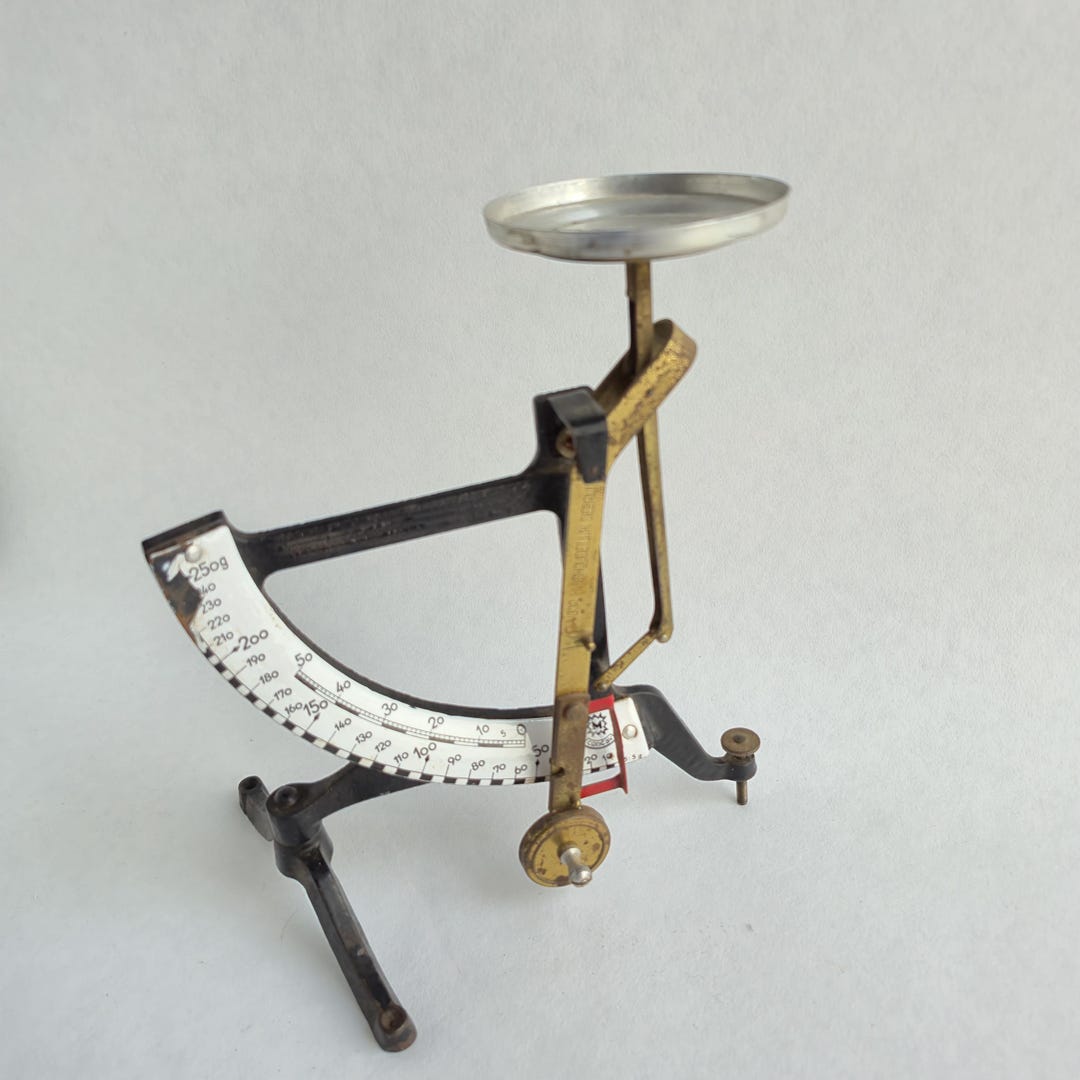 Vintage Industrial Kitchen Scale – 21 Cm - Etsy
