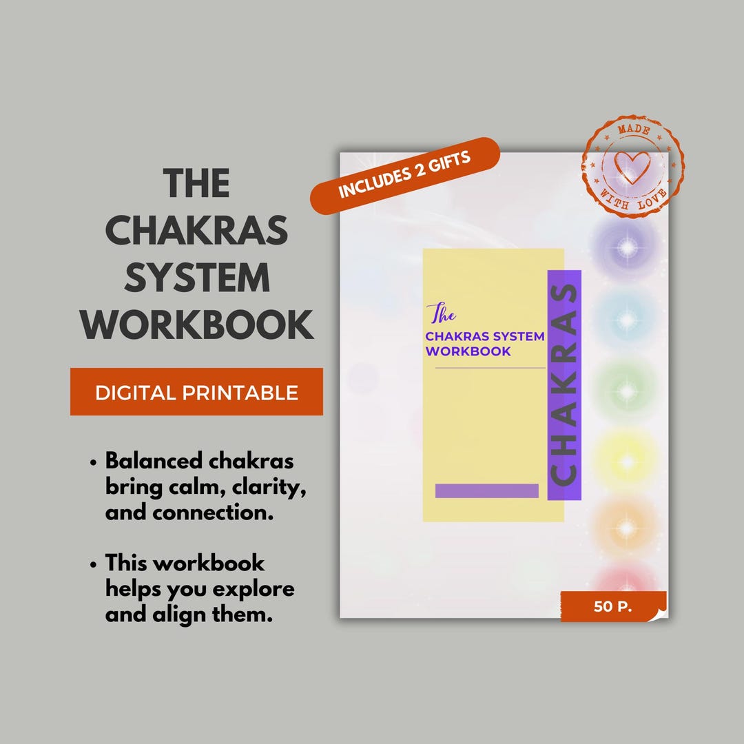 Chakras System Workbook | Beginner’s Guide to Chakras | Chakra Healing ...