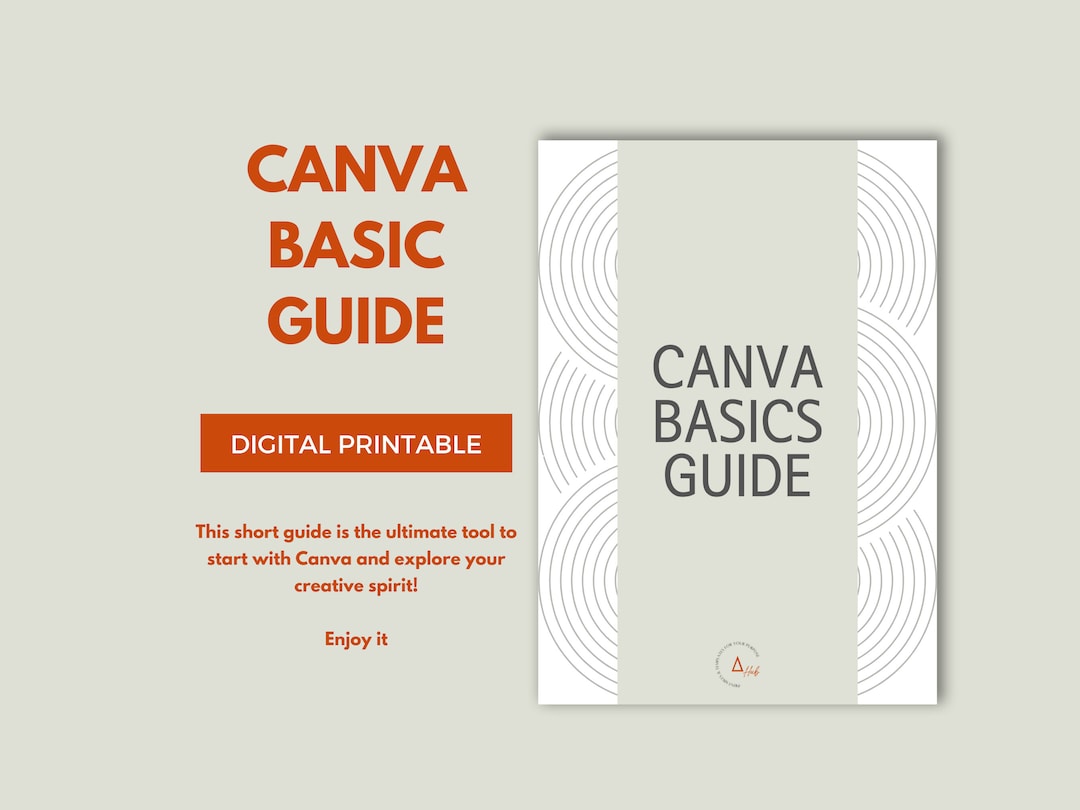 Ultimate Canva Basics Guide - Beginners Guide - Boost Creativity - DIY ...