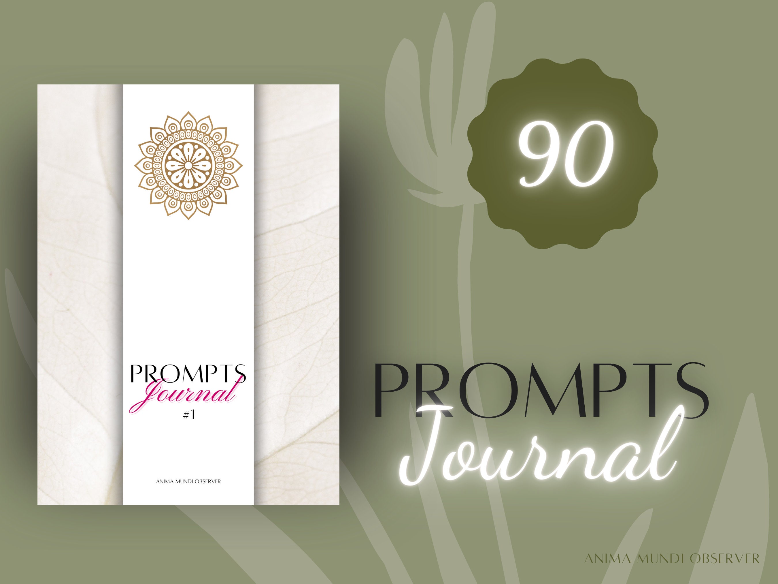90 Journal PROMPTS, Digital Printable Journal, Money-health ...