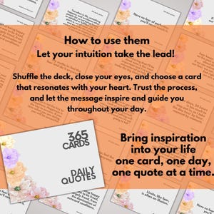 365 Daily Inspirational Quote Cards: Wisdom & Mindfulness (digital ...