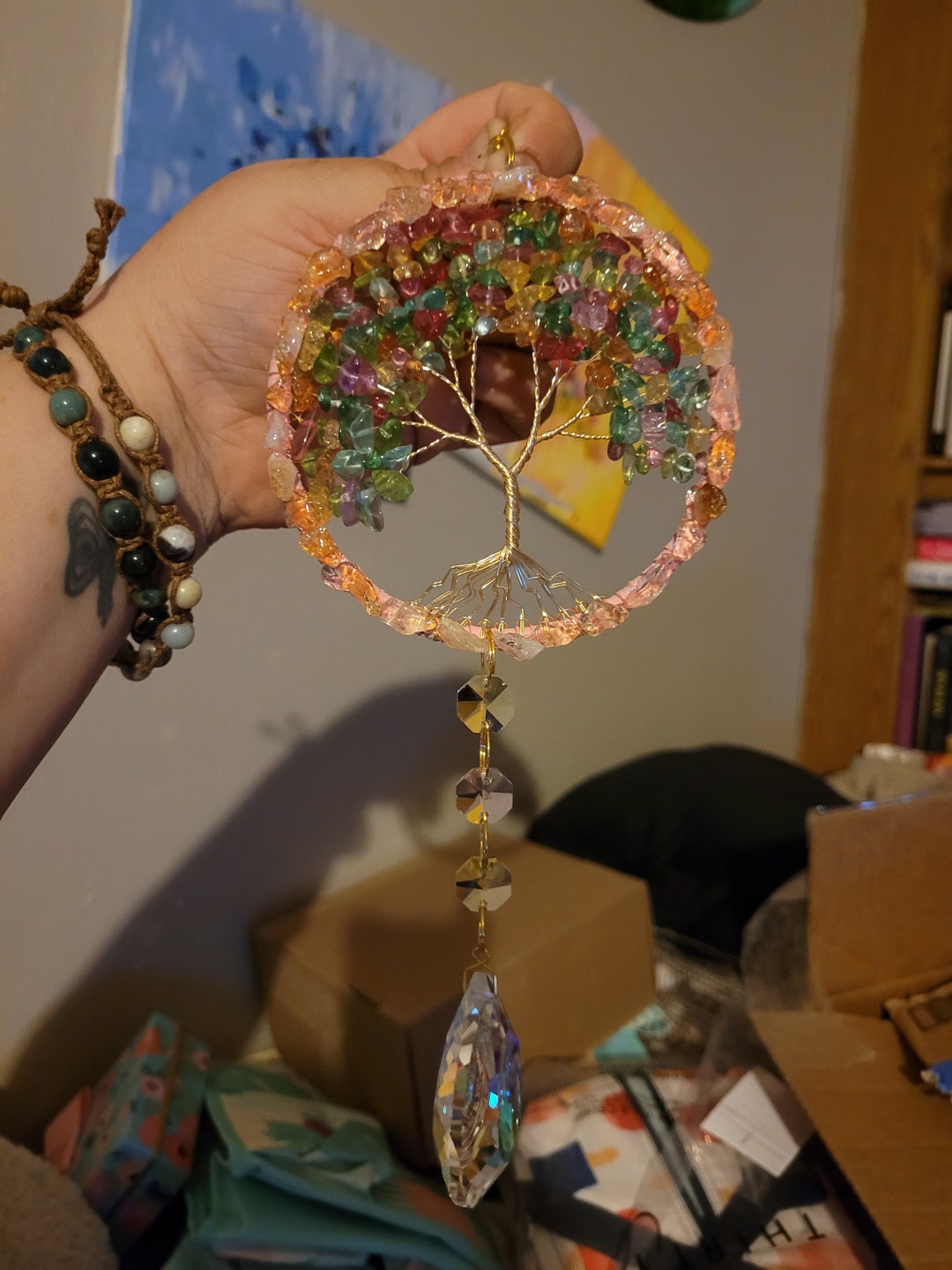 Wire Wrapped Tree of Life Suncatcher - Etsy