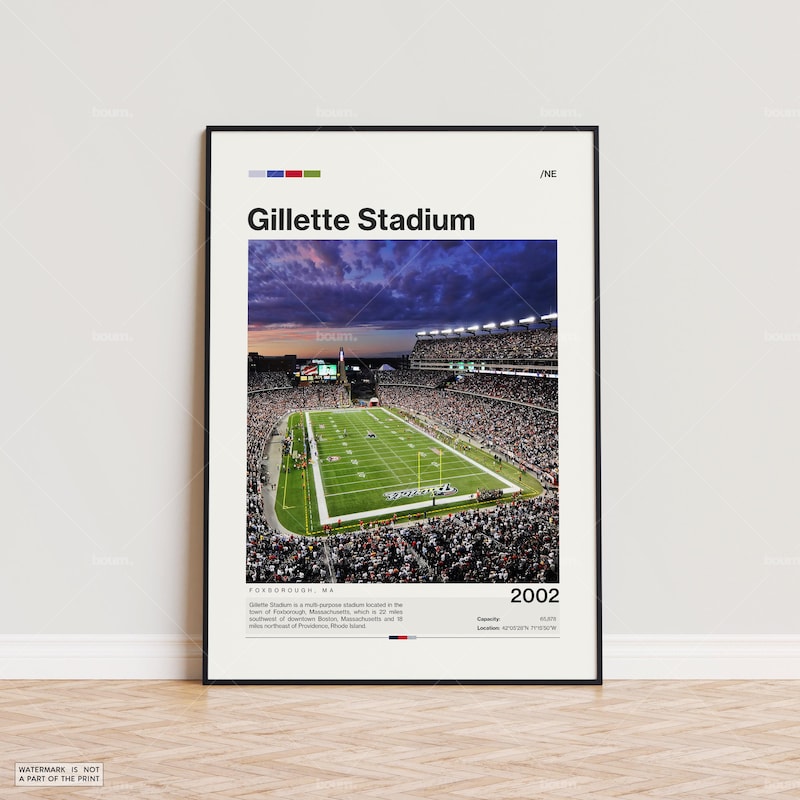 New Patriot Stadium - Etsy