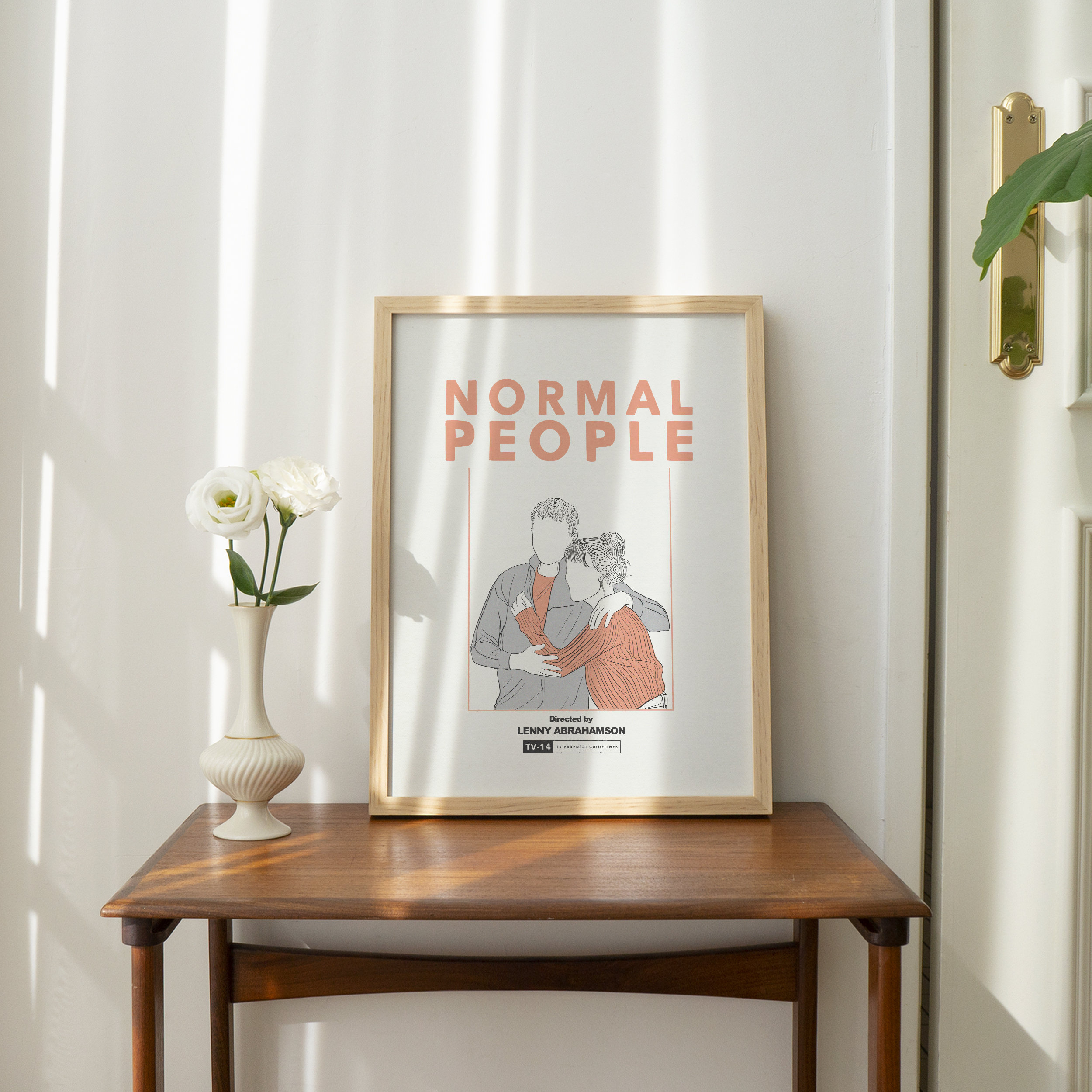 Normal People Poster | Lenny Abrahamson | Tv Series Poster | Postcards ...