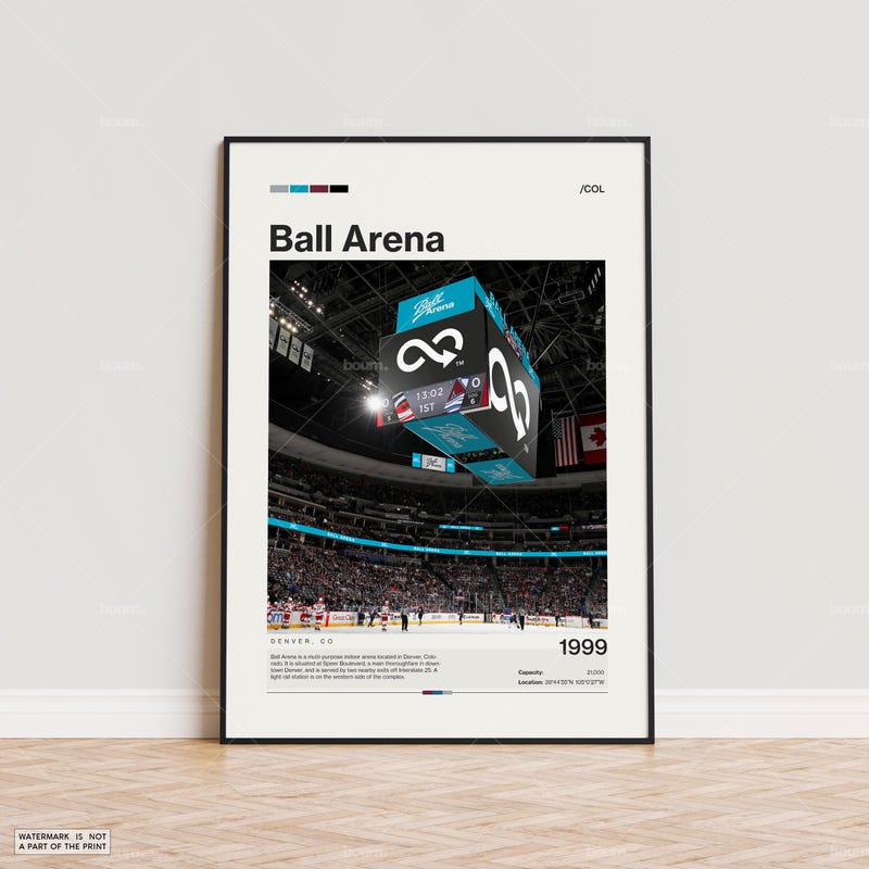 Ball Arena Arena - Etsy