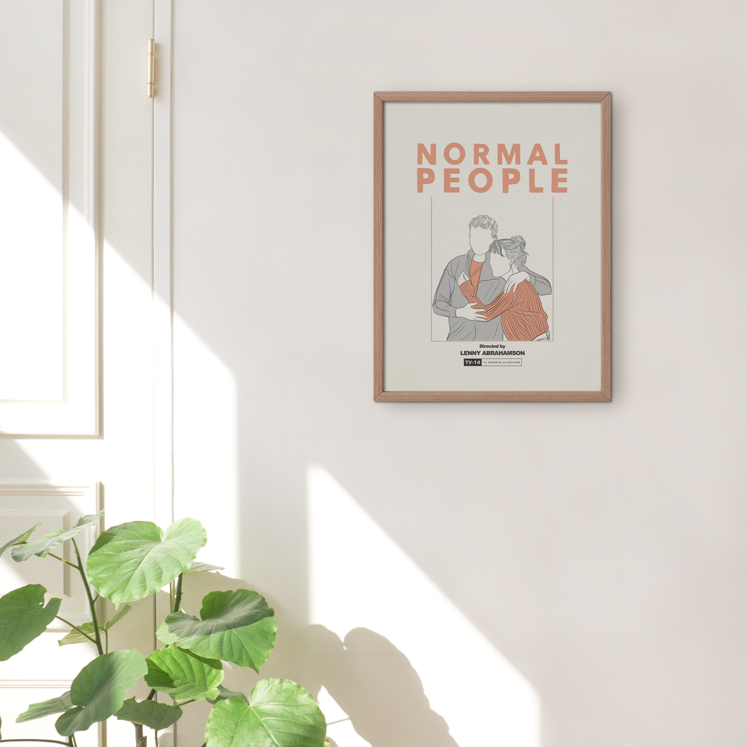 Normal People Poster | Lenny Abrahamson | Tv Series Poster | Postcards ...