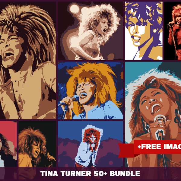 Tina Turner Stencil - Etsy
