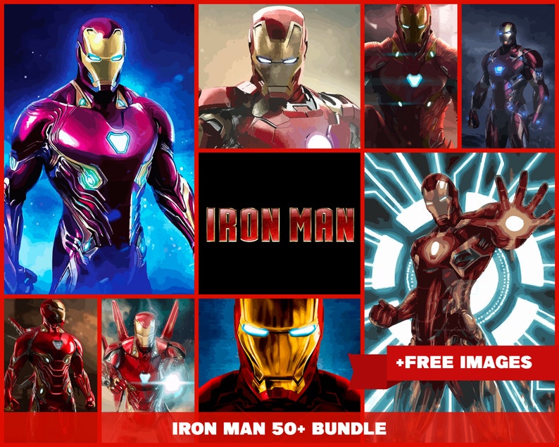 Iron Man Svg Png Tony Stark the Avengers Cut File Cricut Sublimation ...