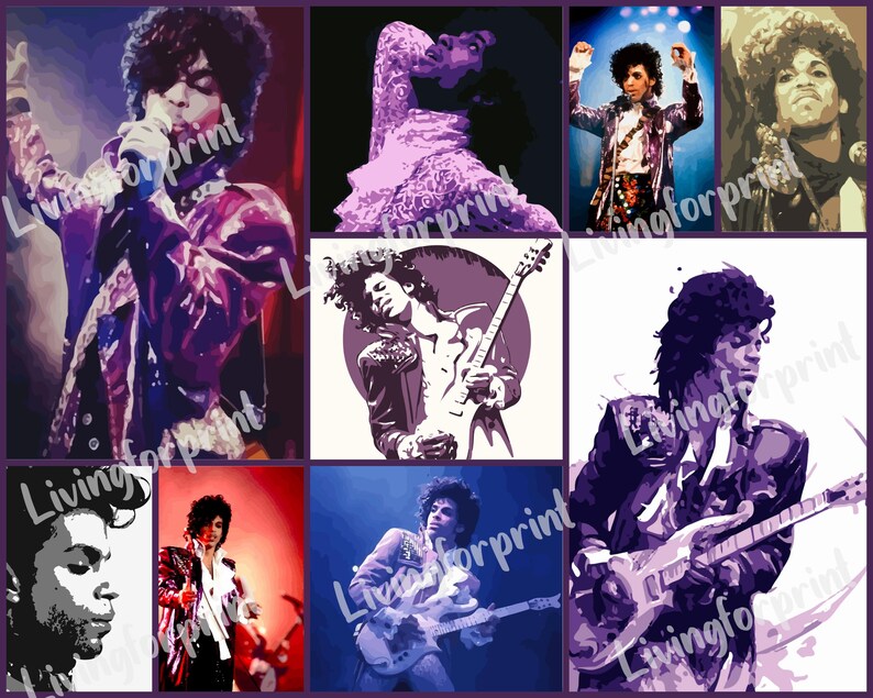 Prince Rogers Nelson Svg Png Jpg | Purple Rain | His Royal Badness ...
