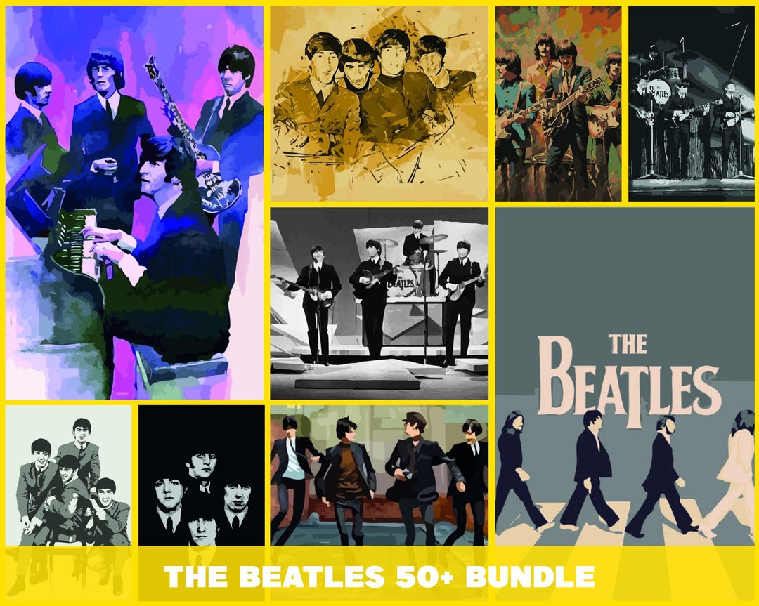 The Beatles Svg Png Jpg | Paul Mccartney | John Lennon | Liverpool ...