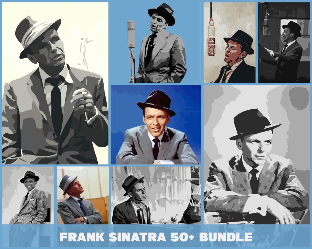 Frank Sinatra Svg Png Jpg | Stardust | the Girl Next Door | the Golden ...