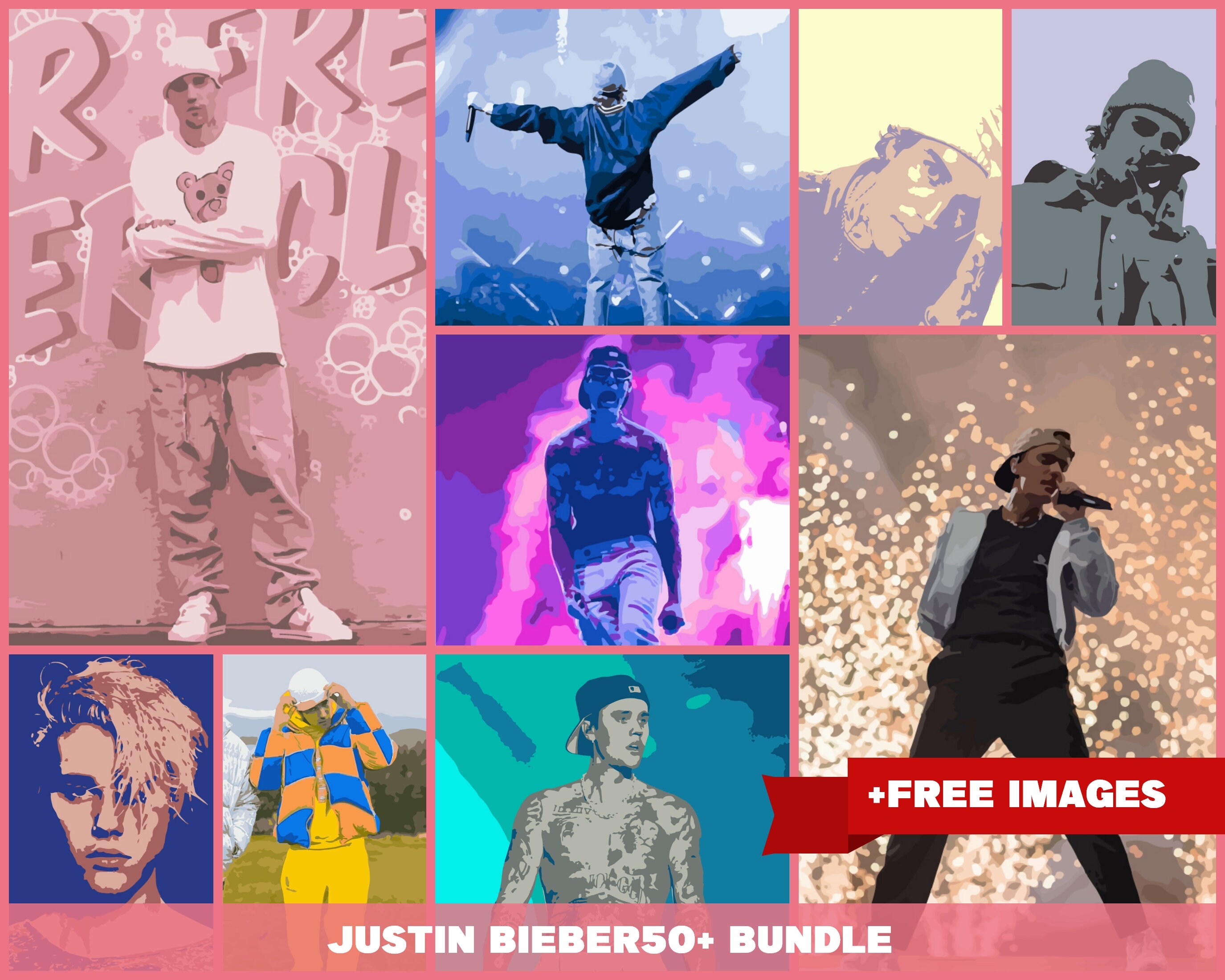 Justin Bieber Svg Png Jpg Justin Bieber Poster Justin Bieber Merch Cut ...