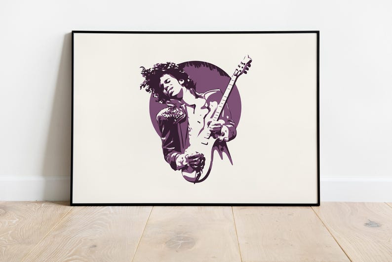 Prince Rogers Nelson Svg Png Jpg Purple Rain His Royal Badness Cut File ...