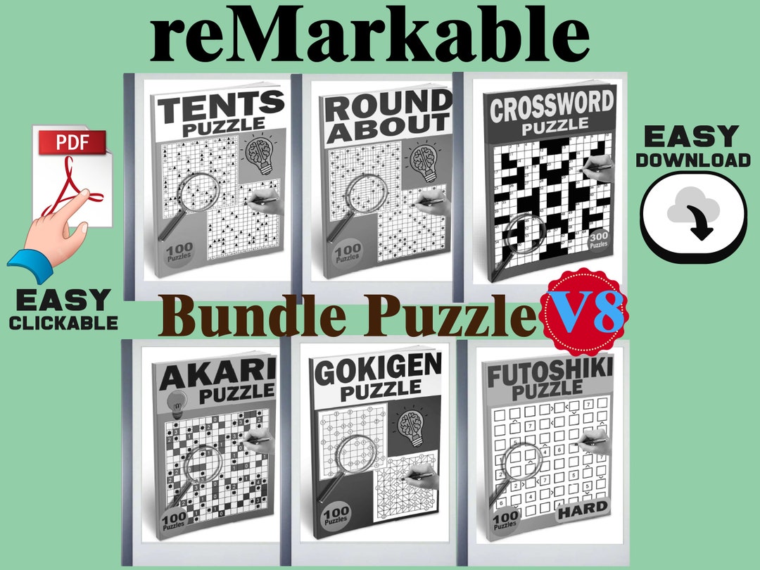 800 Remarkable Puzzle Crossword Tents Roundabout Akari Gokigen ...