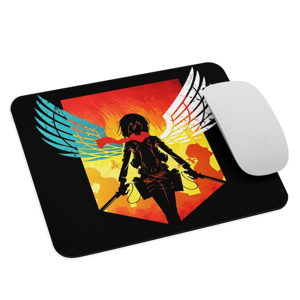 Attack on Titan Mouse Pad - Etsy