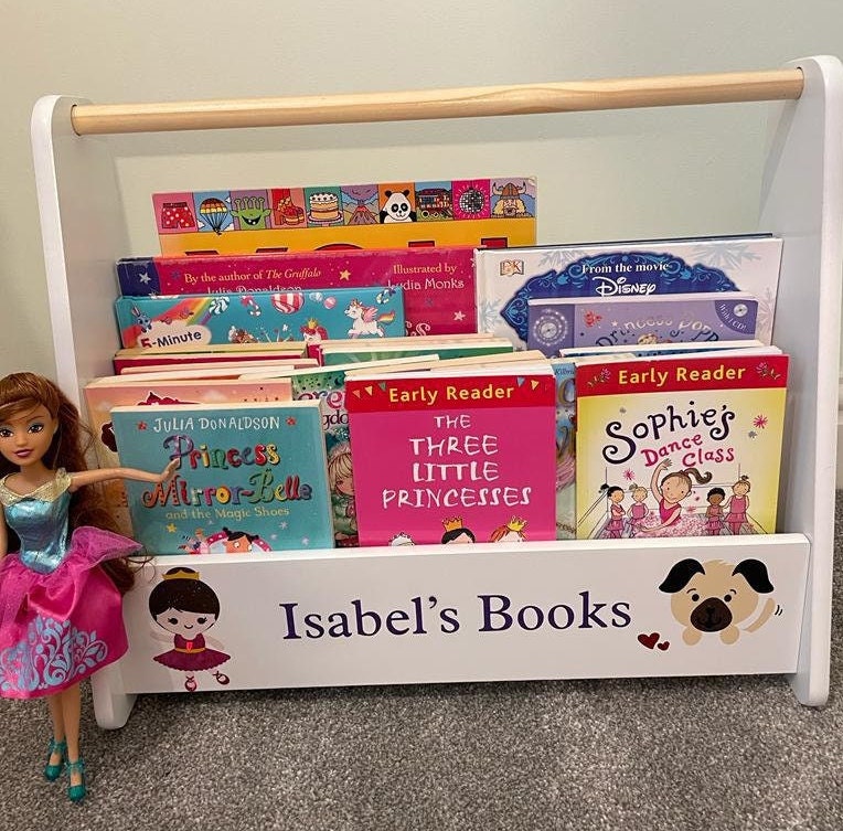 Personalised Child's Mini Bookcase - Etsy