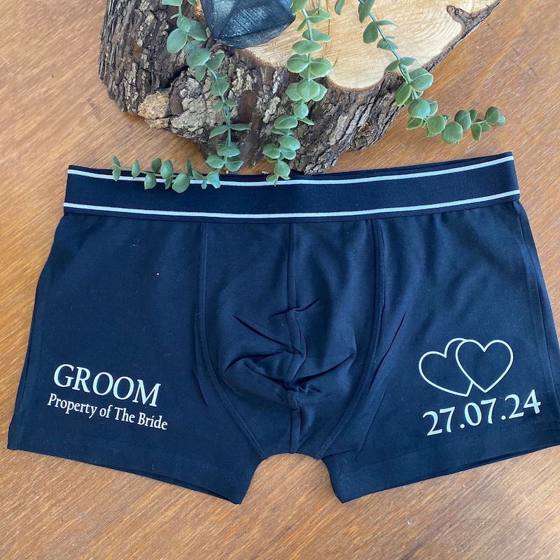 Wedding Boxers - Etsy