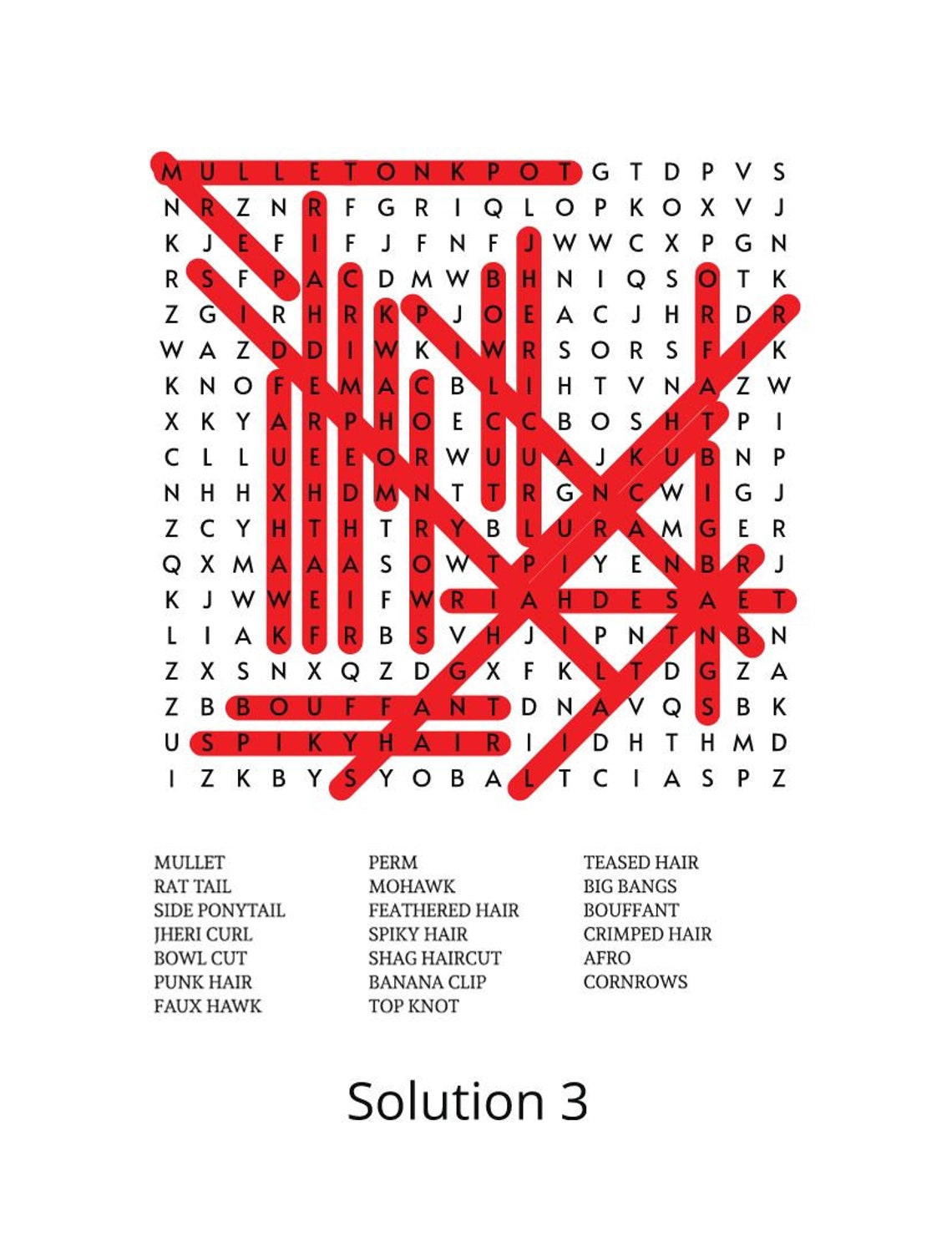 1980s Word Search Puzzle Book: 20 Printable Activities (digital ...