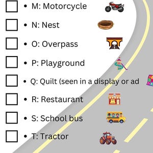 Scavenger Hunt Car, Epic Game, Activity Kids, Travel Summer Time, Field ...