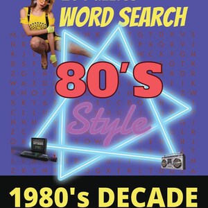 Decades Word Search Puzzle Bundle: 100 Fun Puzzles (digital Download ...